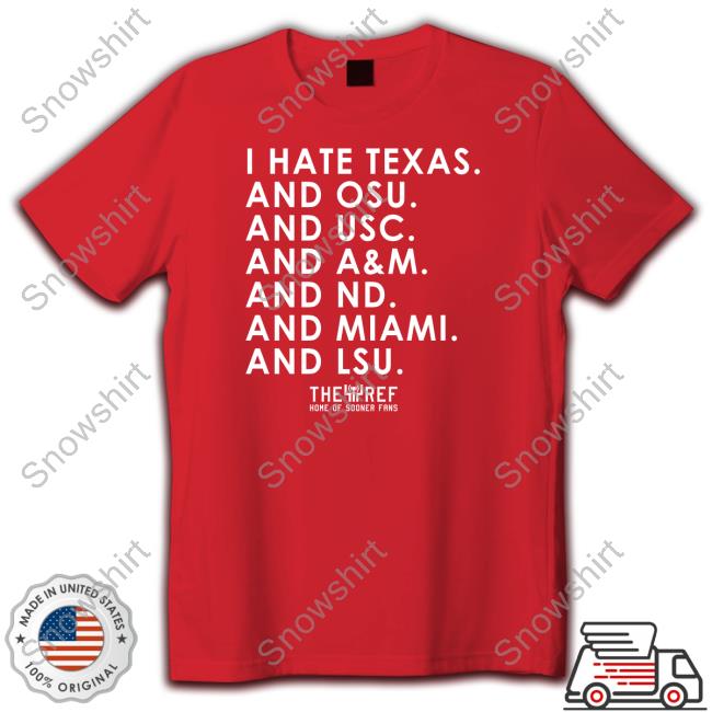 Miami Hate T Shirt