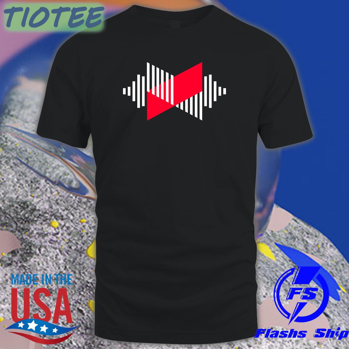 Mkbhd Merch Waveform Logo Shirt 2022 Waveform The Mkbhd Podcast - Tiotee