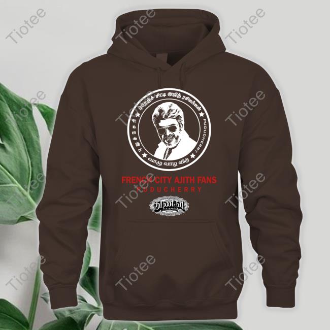 French City Ajith Fans Puducherry Tee Shirt - Tiotee